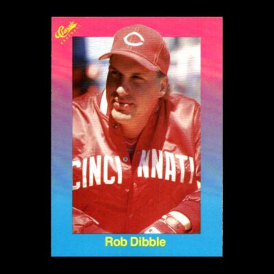 Rob Dibble 1989 Classic Travel Cincinnati Reds #76 R320I 21 | eBay