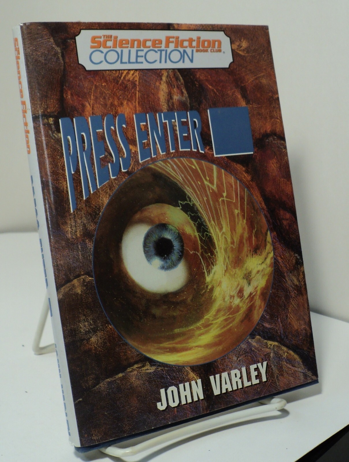 Press Enter by John Varley - Science Fiction Book Club Collection | eBay