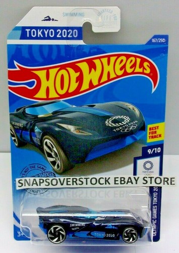 2020 HOT WHEELS TOKYO 2020 BLACK VELOCITA, OLYMPIC GAMES #9/10, HW #167 ...