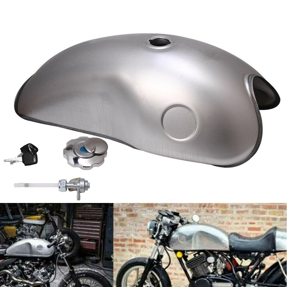 Universal Motorcycle 10l Cafe Racer Mojave Fuel Tank Custom, Chopper