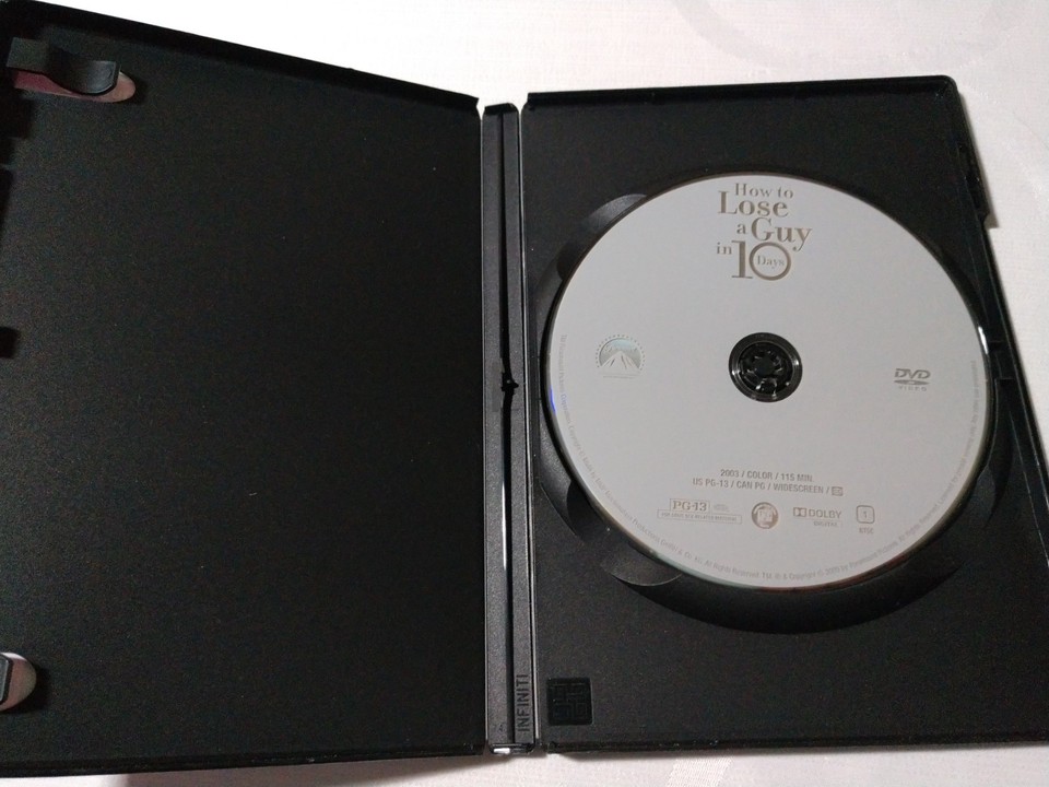 How to Lose a Guy in 10 Days Movie DVD Deluxe Edition Widescreen Kate ...