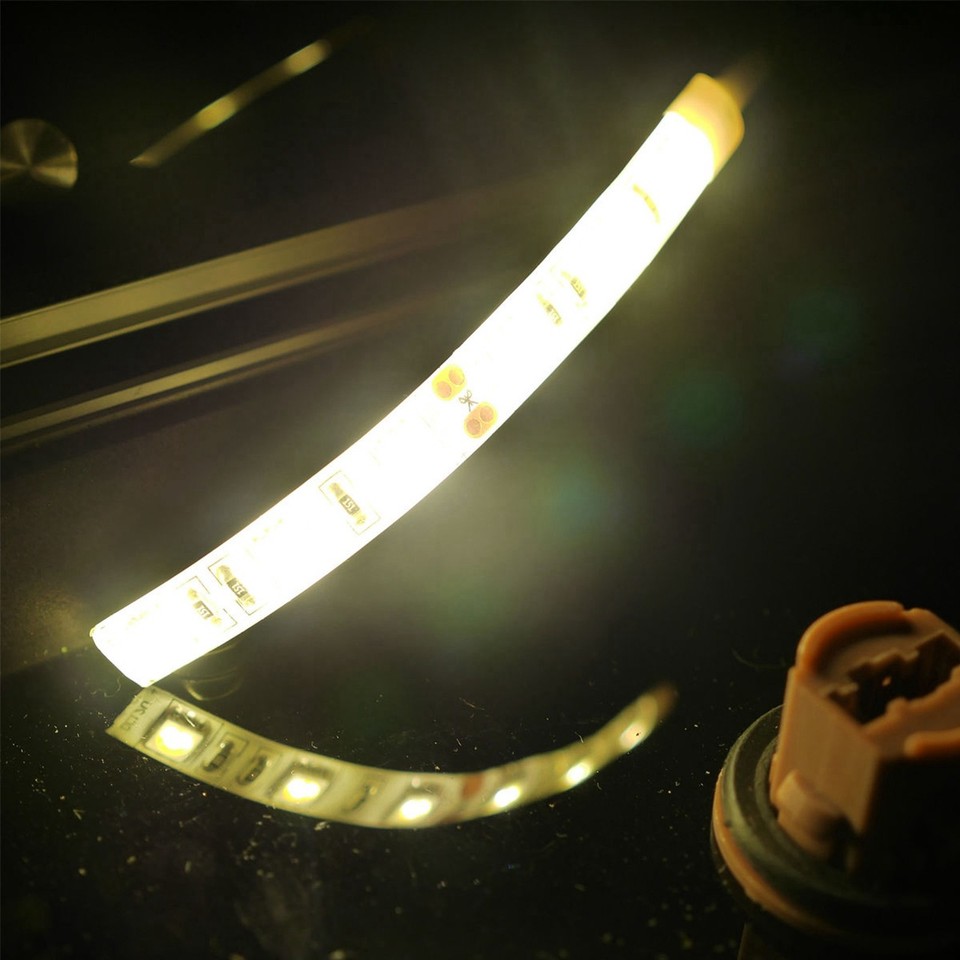 15Pcs 10cm Warm White 5050 Led Strip Lights Dc 12V Caravan Boat Car ...