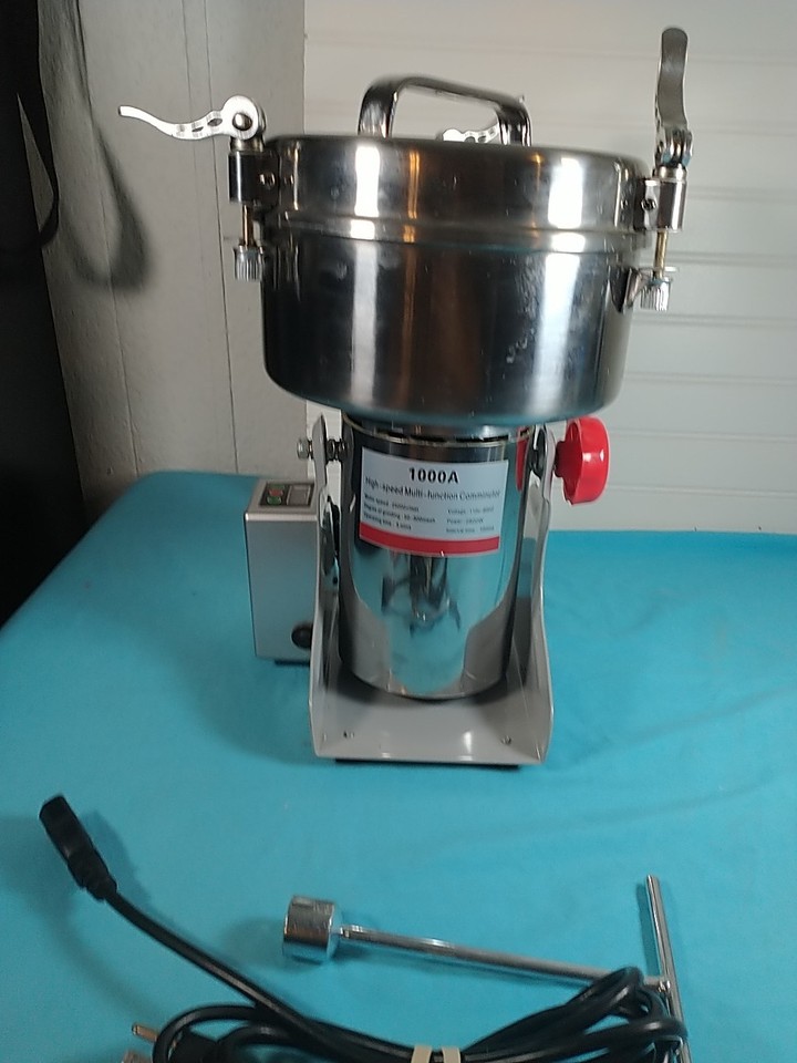 1000A High Speed Multi Function Comminutor Grain Grinder Tested 100% ...