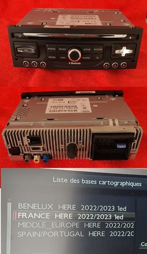 CAR RADIO GPS camera RNEG2 usb Peugeot 3008 5008 Citroen C5 C3 Ds3 98 ...