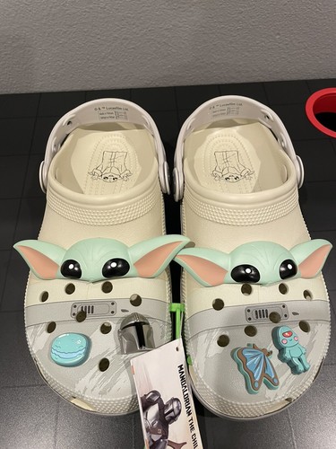 Star Wars Grogu Crocs Unisex Classic Clog - Size 7 Men’s / 9 Women’s | eBay