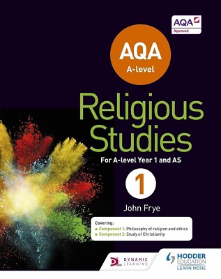 AQA A LEVEL - RELIGIOUS STUDIES - YEAR 1 - TEXTBOOK - VERY GOOD CLEAN ...