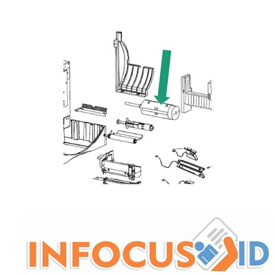 Zebra G77100M - Genuine Kit Ribbon Take-Up Spindle Z4M+ | eBay