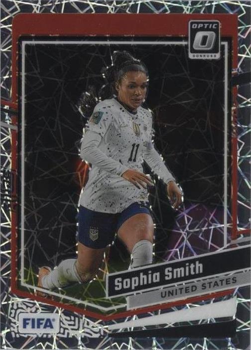 2023-24 Panini Donruss Fifa - Optic Sophia Smith #66 Velocity Prizm for ...