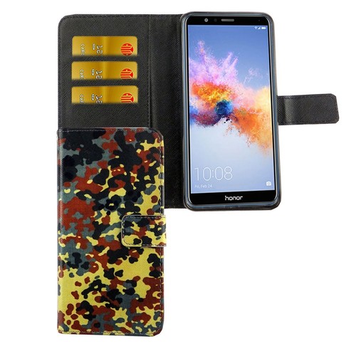 Handyhülle Schutz Case für Huawei Honor 7X Cover Tasche Wallet Etui ...