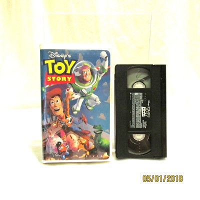 1996 Walt Disneys Toy Story Animated VHS Movie Pixar Animation ...