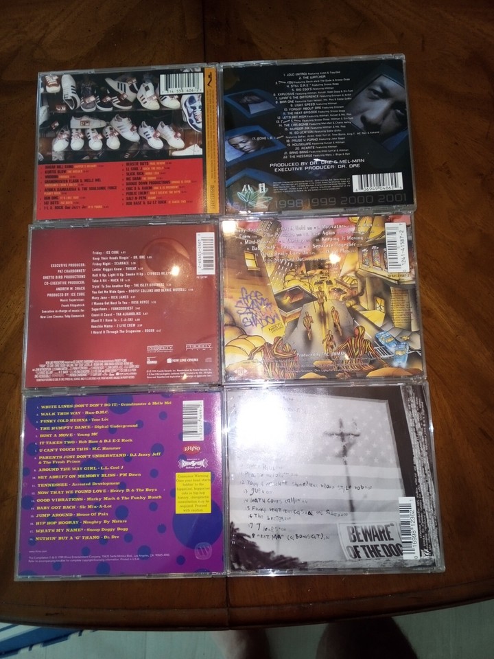 The source Dr Dre Friday tribe millennium hip Hop whitey Ford CDs lot ...