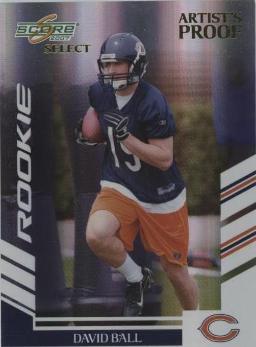 2007 Score Select - Rookie David Ball #380 Artist's Proof /32 (RC) for ...