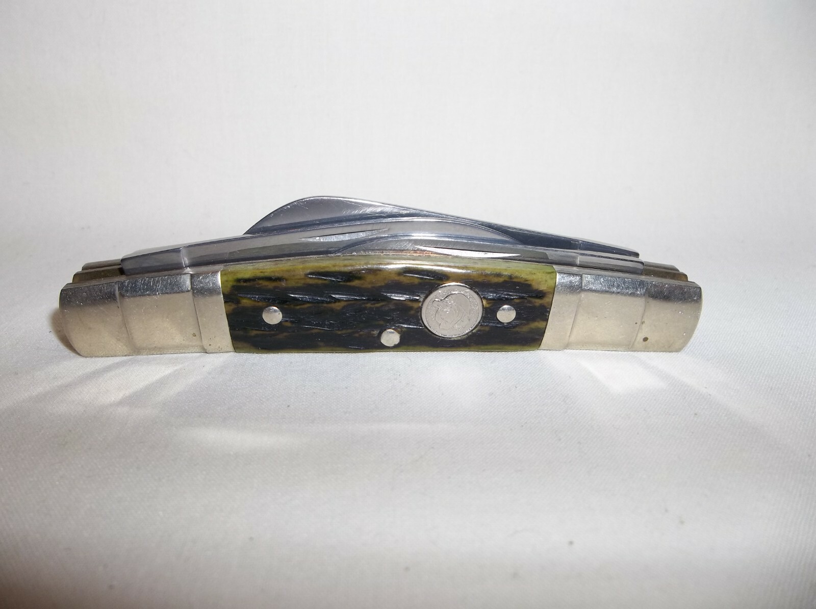 Vintage Sargent 4 Blade Bone Handle Congress Pocket Knife Made In ...