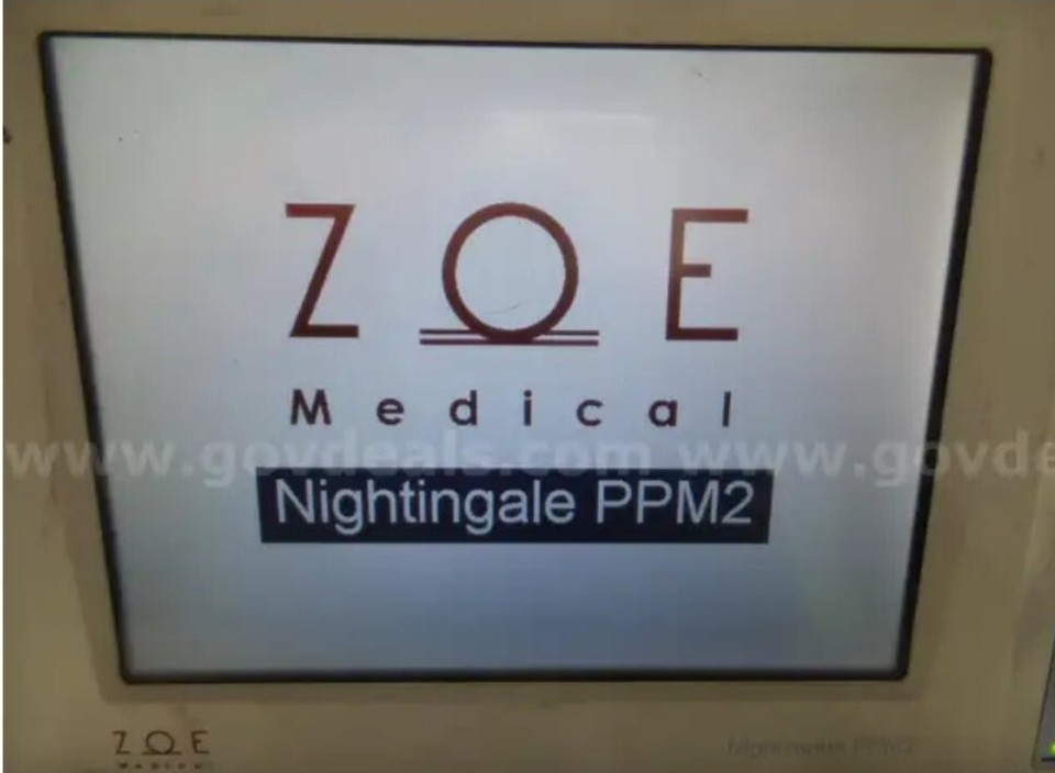 Zoe Medical Nightingale PPM2 Monitor 179-0001 | eBay