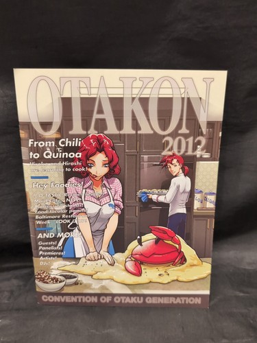 Otakon 2012 Anime Otaku Con Convention Program Magazine Booklet | eBay