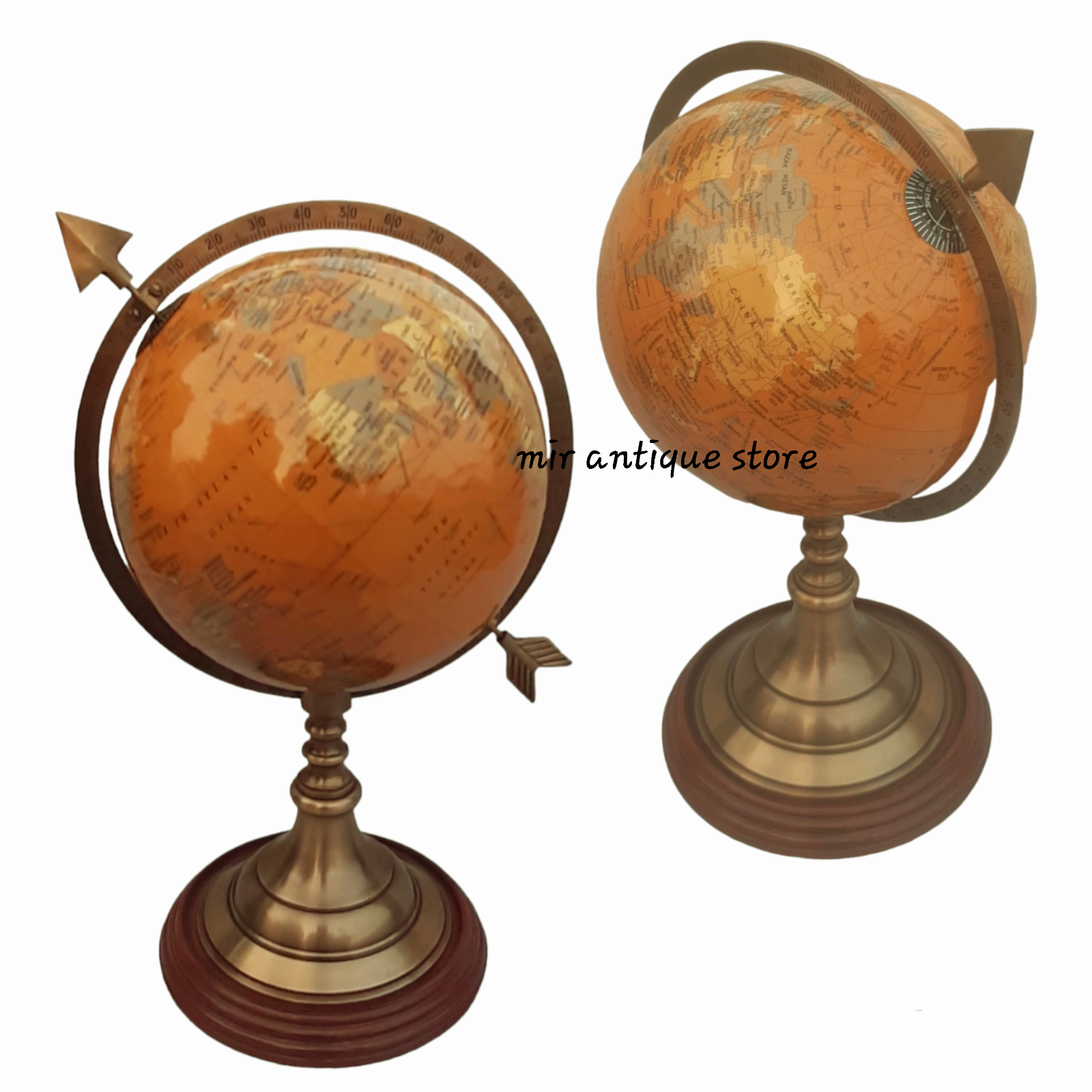 Globe Table Top With Arrow Nautical Globe Antique Globe World Map Globe ...