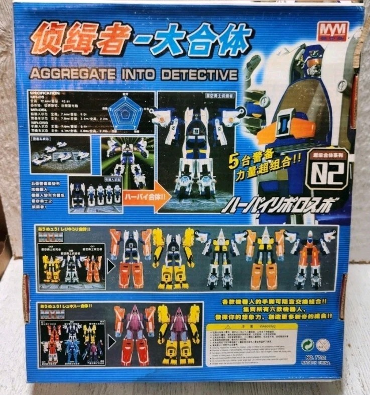Japanese Detective Aggregate Transformer New In Box No. 2 In Series | eBay