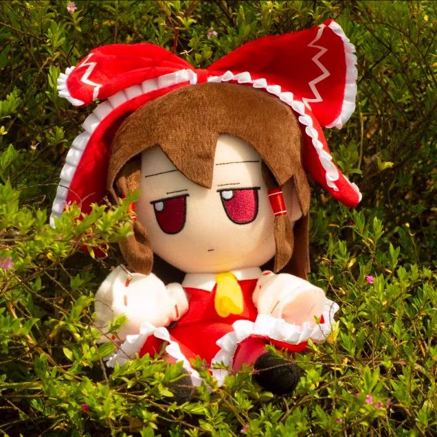 Touhou Project Fumo Plush Hakurei Reimu 20cm Plush Doll Toy Game Prop ...