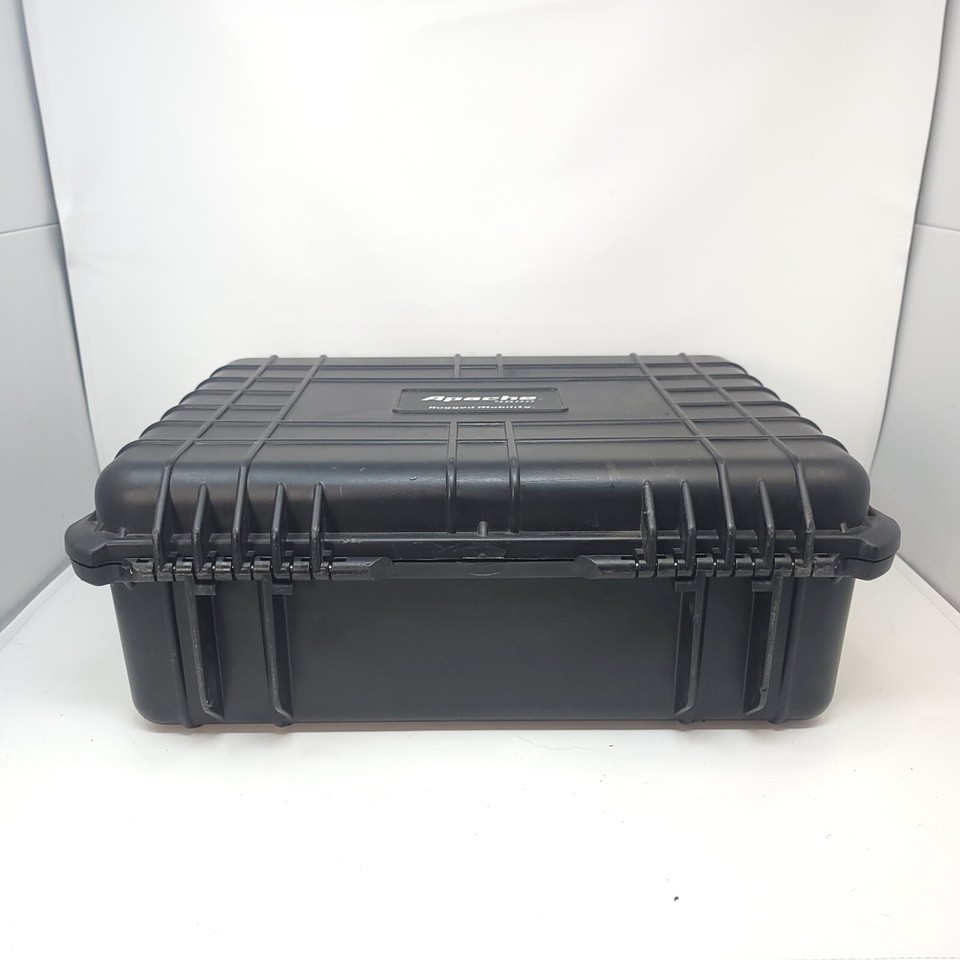 Apache 4800 Weatherproof Dust Proof Protective Case Black 18"x 13"x 7 ...
