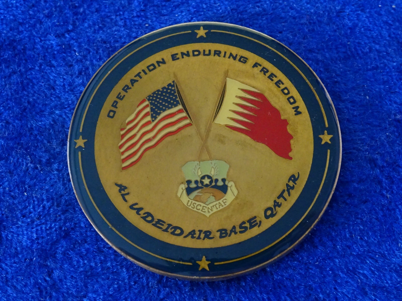 A43-1 US Coin Air Force AMMO Al Udeid AB Qatar Enduring Freedom 379 ...