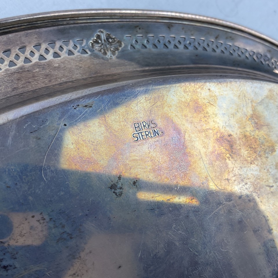 Birks Sterling Silver Dish Canadian Hallmarks 268g | Acid Tested (C10 ...
