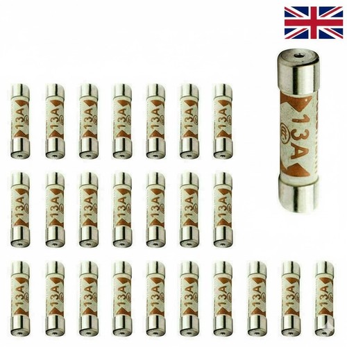 13A fuse Plug Top Domestic Fuses Household Mains 13amp Cartridge Fuse ...