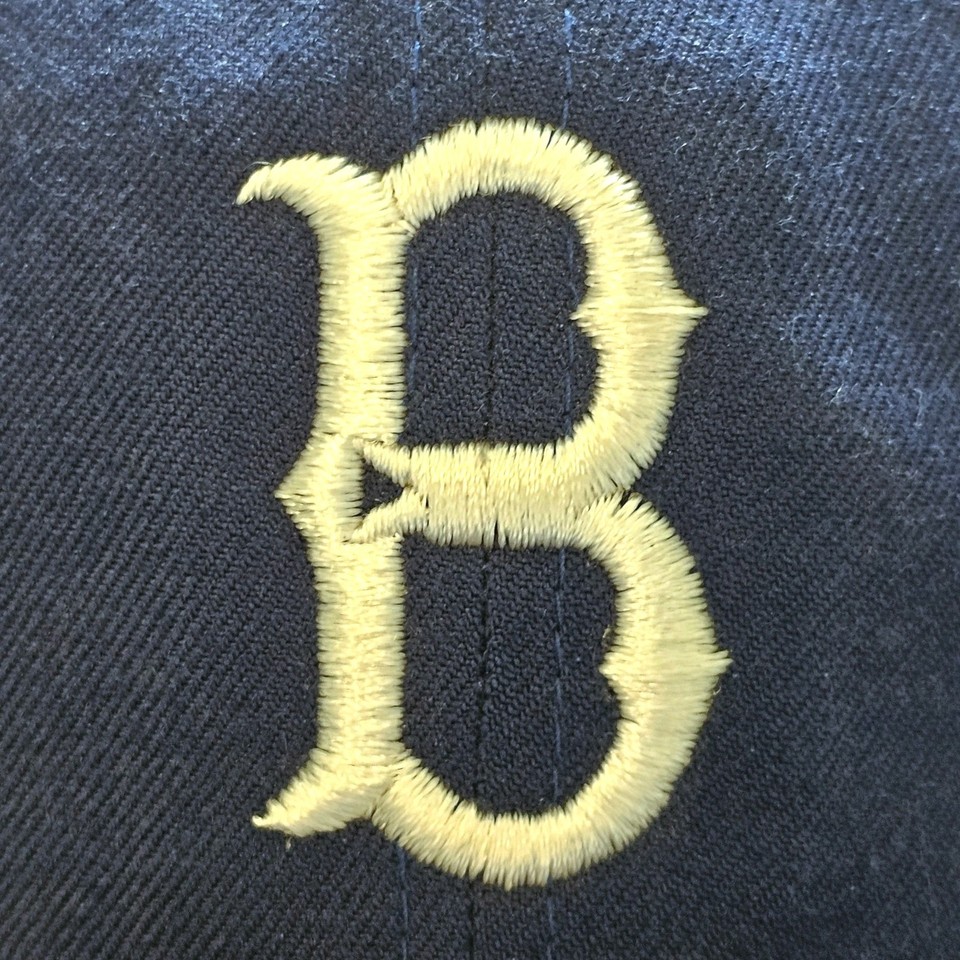 NEW VINTAGE Roman Pro Brooklyn Dodgers MLB Wool Fitted Hat - Blue - 7 1 ...