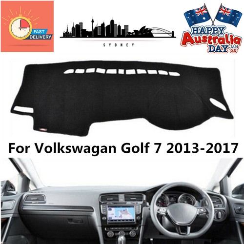 Auto Dashboard Mat Anti-slip Dashmat Suede Cover For Volkswagan Golf 7 ...