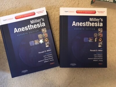 Miller’s anesthesia 7th edition | eBay