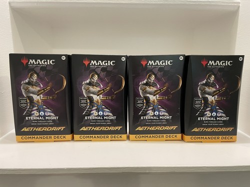 MtG - Aetherdrift Commander Deck Precon - Eternal Might New/Sealed | eBay