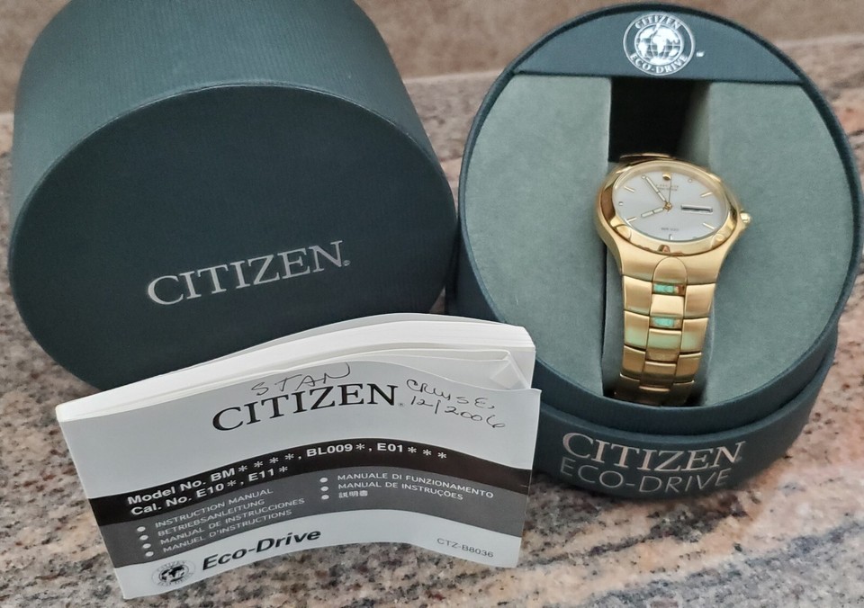 Citizen Eco-Drive Model E101 Watch | eBay