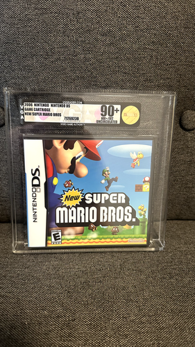 New Super Mario Bros. Nintendo DS VGA 90+ NM+ UNCIRCULATED Sealed ...