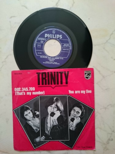 Trinity 002.345.709 (That's my number) / You are my live | eBay