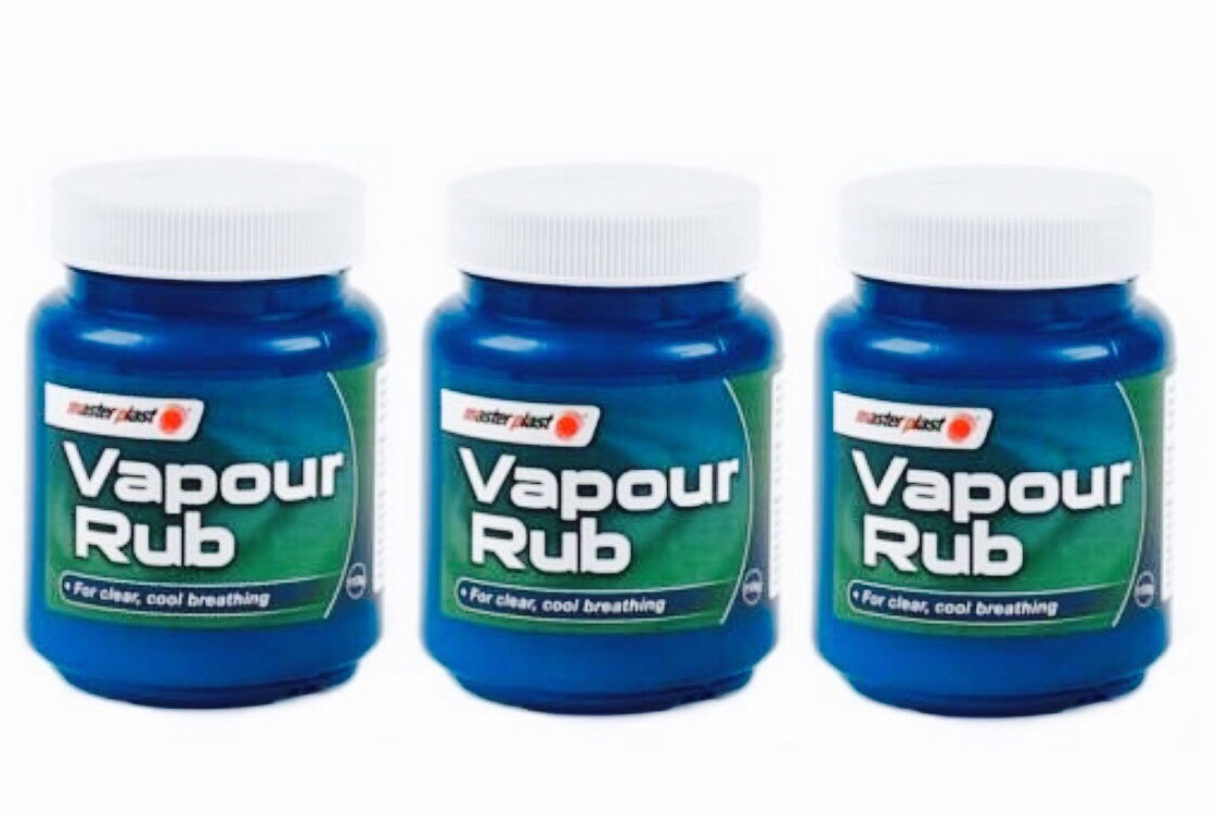3 X Vapour Rub New MasterPlast Chest Rub For Clear,Cool Breathing 100g ...