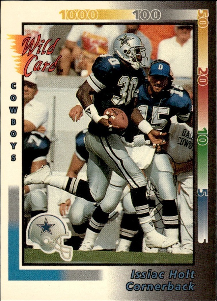 1992 Wild Card - Issiac Holt #272 for sale online | eBay