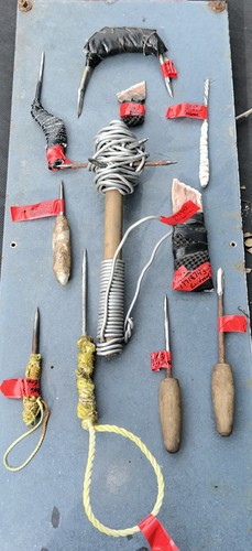 Lot Of 11 Prison Shanks Shivs Knives Maul Weapon Cell Riot Evidence ...