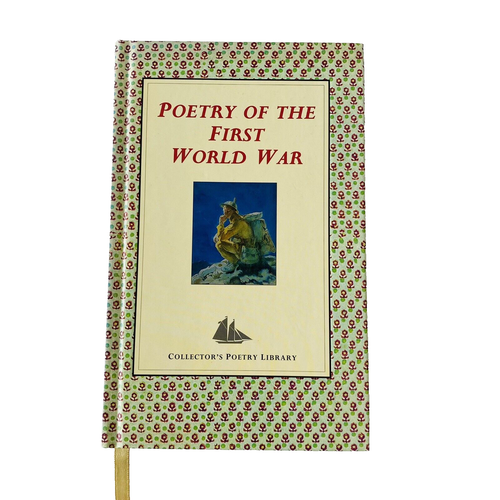 Poetry Of The First World War Book Collector's Poetry Library Hard ...