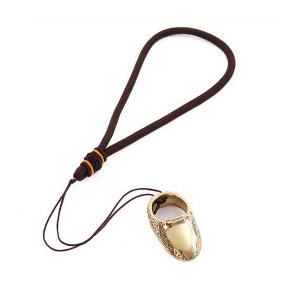 Archery 22mm Copper Thumb Ring Finger Guard Protector Gear Bow Hunting ...