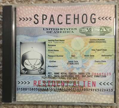 Resident Alien - Audio CD By Spacehog - VERY GOOD Promo Rare ...