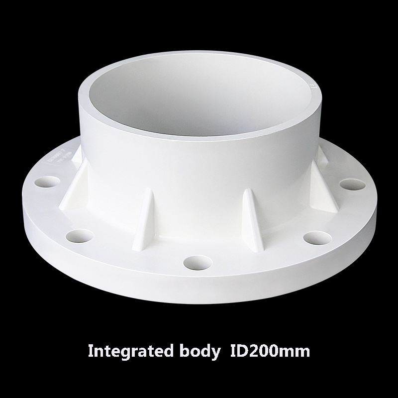 PVC Water Supply Pipe Wall Mount Floor Flange Fittings ID 20-200mm ...