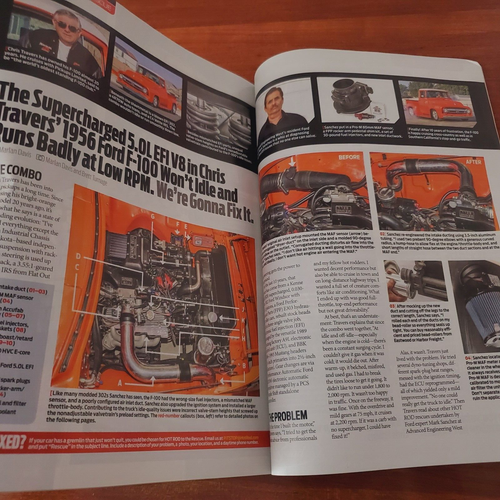 HOT ROD: BAD BOX WORLD'S BADDEST '55? TWIN TURBO 1,300HP MAY 2017 ...