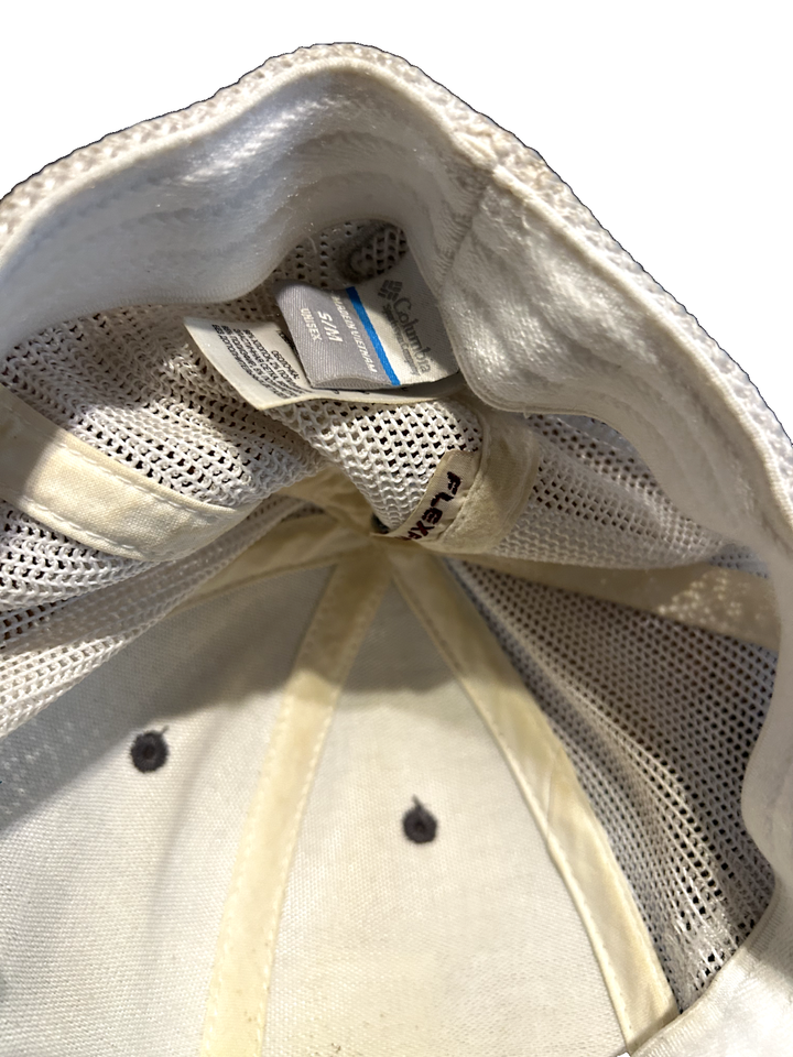 Columbia PFG Performance Fishing Gear Beige Mesh Back Trucker Hat ...