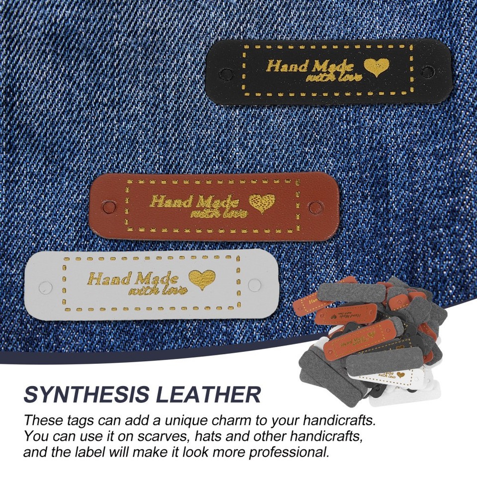 60pcs Handmade Clothes Label DIY Clothing Bags Caps Luggage Case Tags ...