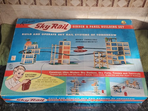 Kenner Motorized Sky Rail Girder & Panel Set #17 ( Over 480 Pieces ...