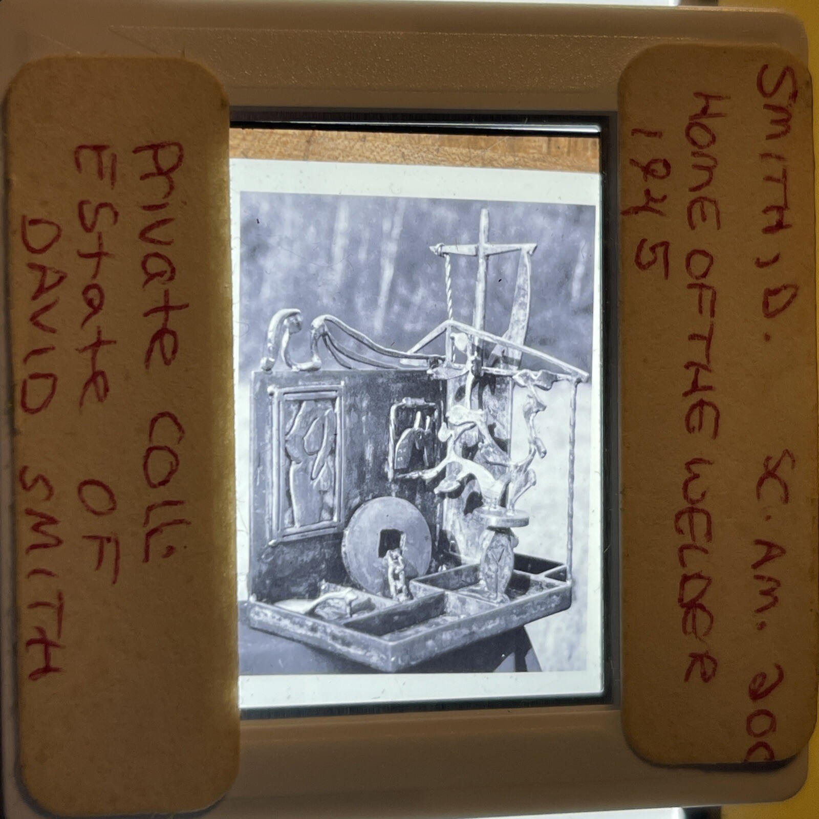 David Smith "Home Of The Welder" Abstract Expressionism Sculpture 35mm ...