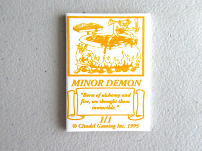 MTG Minor Demon Citadel Gaming Inc Token 1995 Rare Item 1/1 | eBay