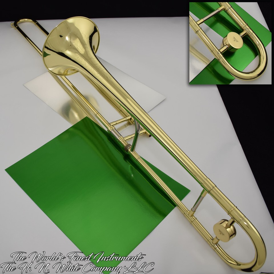 1940 Vintage King H. N. White 2B Liberty Trombone New Lacquer | eBay
