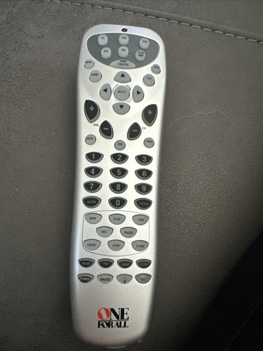 One For All Universal TV VCR DVD SAT Remote Control URC-6012B00 Working ...