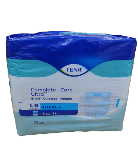 Complete +Care Ultra By Tena Adult Incontinence Brief Large Mod ...
