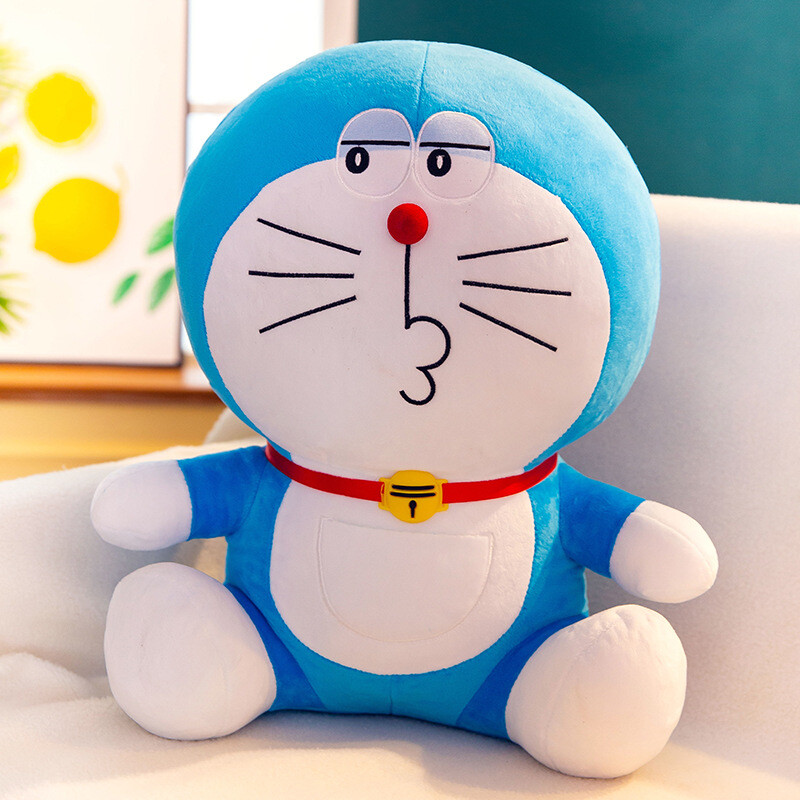Anime Doraemon Plush Toys Throw Pillow Soft Stuffed Doll Gift 25/35/50 ...